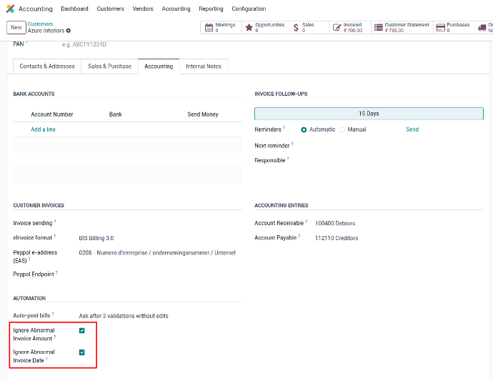 🔝 Highly Impactful Features of Odoo 18 Accounting